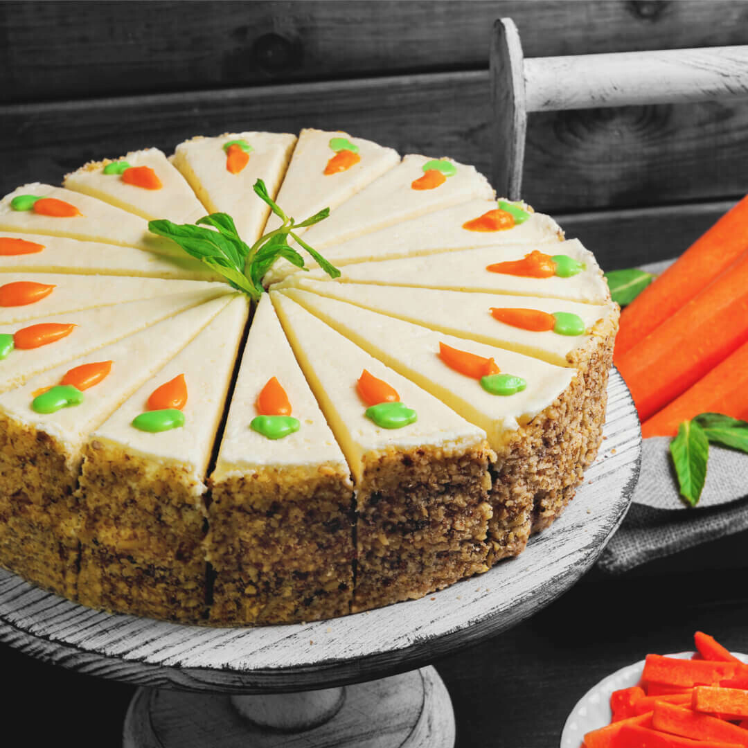 Carrot cake | VIP Private Jet Catering