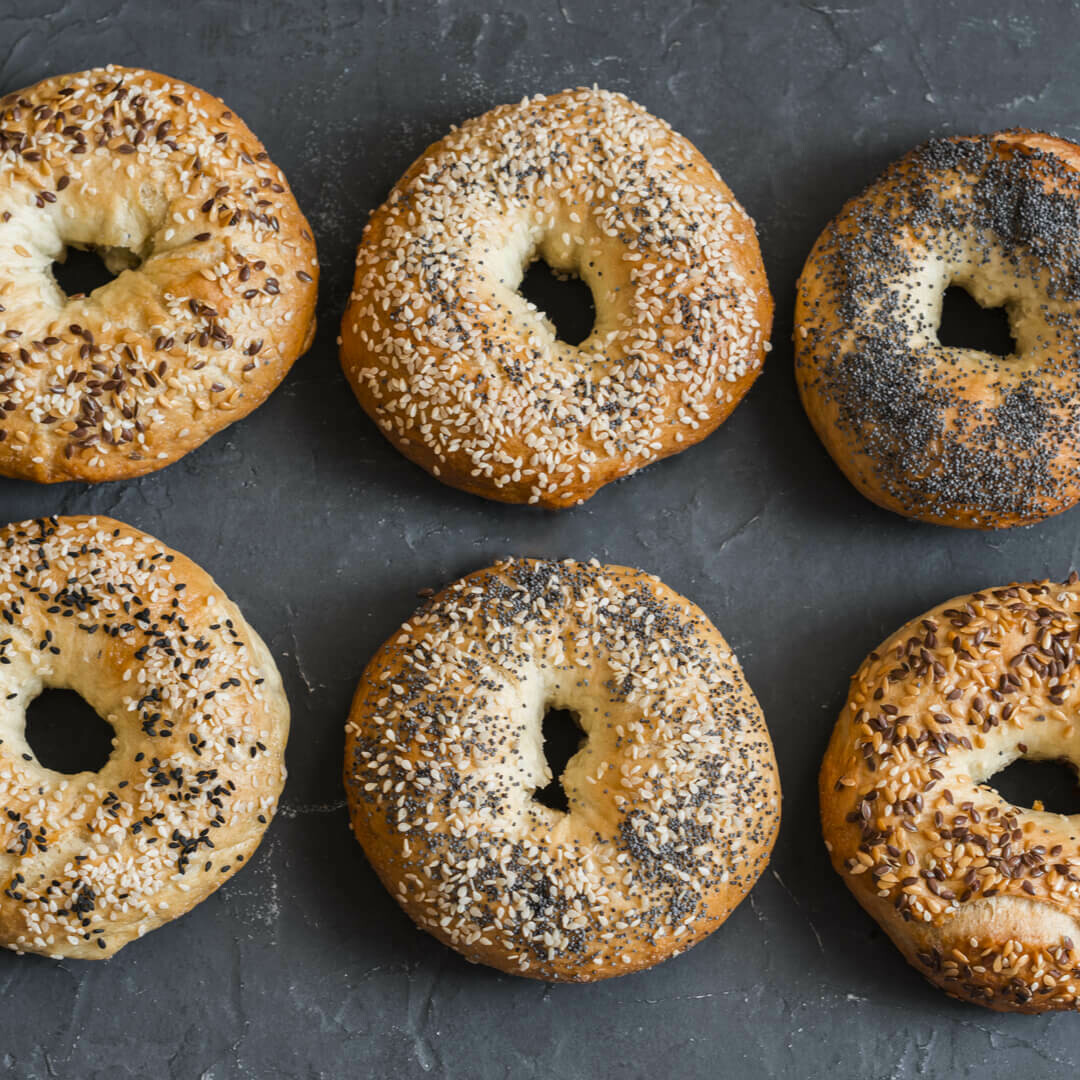 Plain bagel | VIP Private Jet Catering