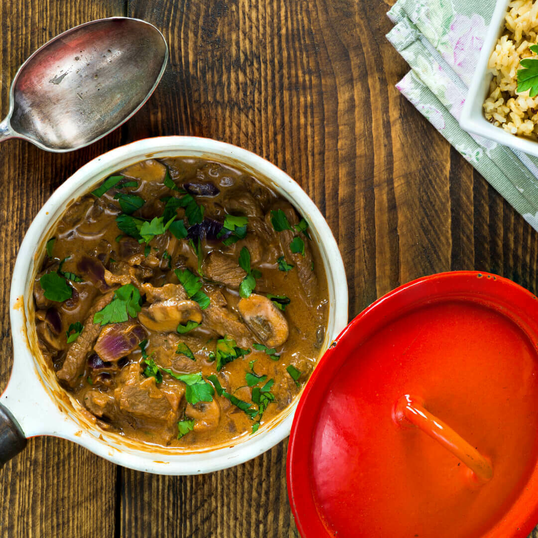 Russian style beef | VIP Private Jet Catering