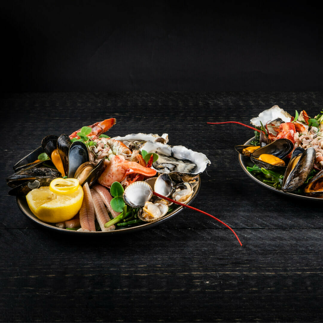 Seafood tray | VIP Private Jet Catering