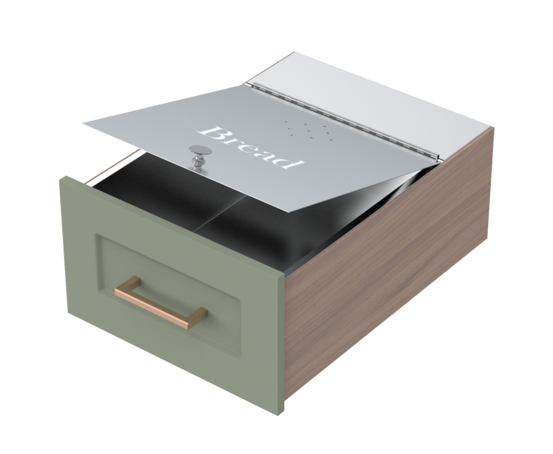 Stainless Steel Bread Drawer Inserts