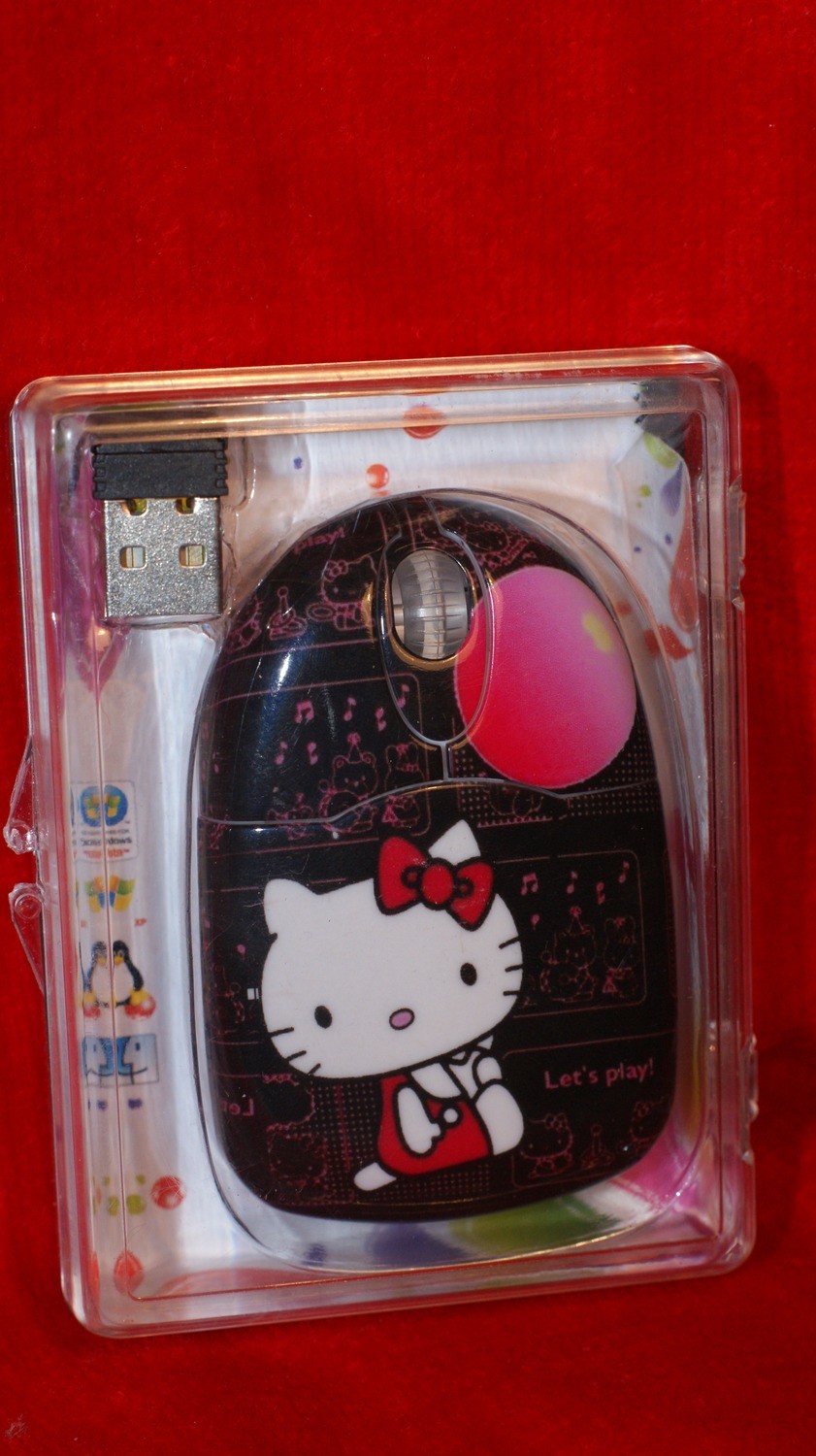 Hello Kitty Wireless Mouse (Black) Hello Kitty Wireless Mouse (Black)