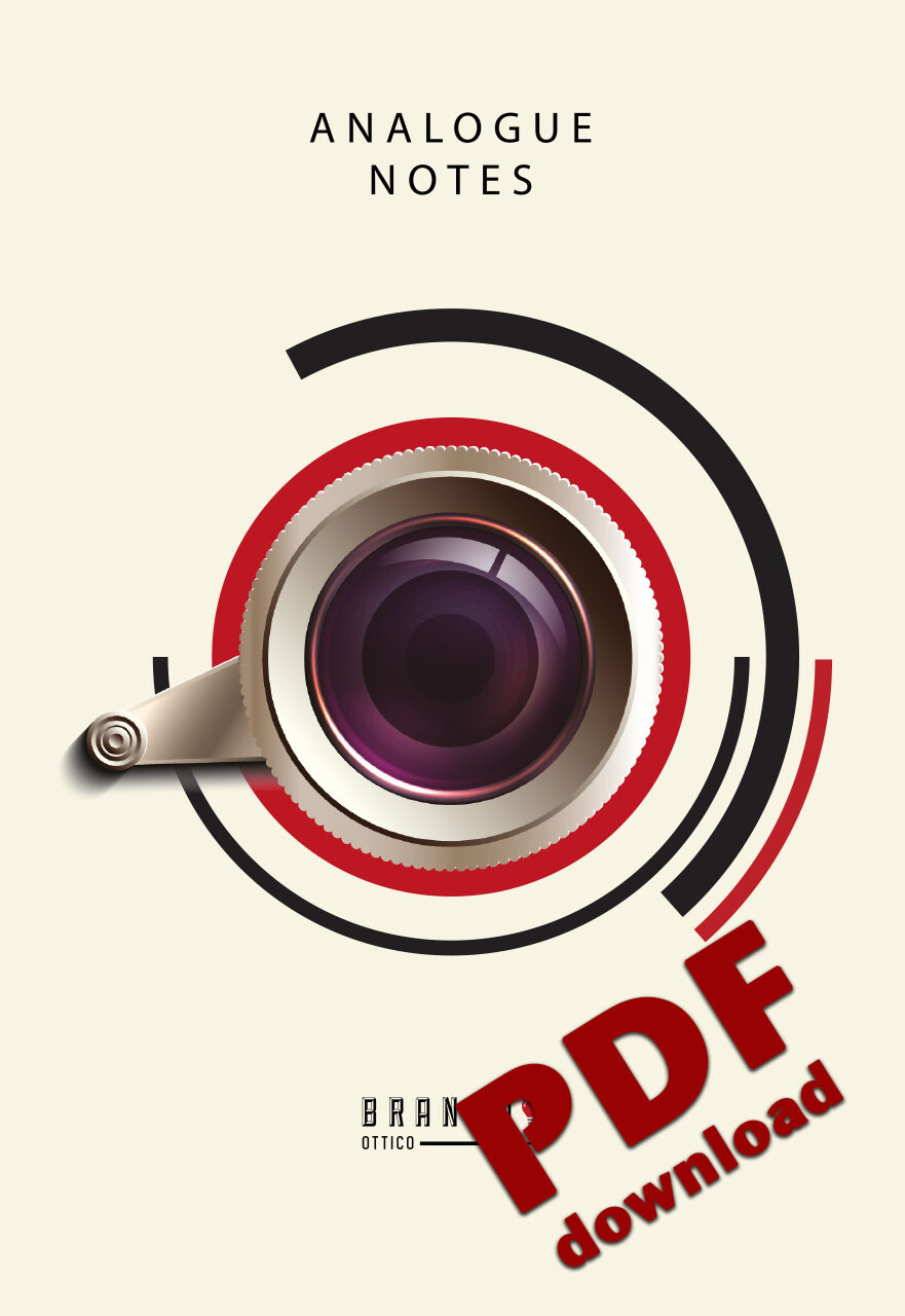 Analogue Notes - pdf download - Branco Ottico online shop
