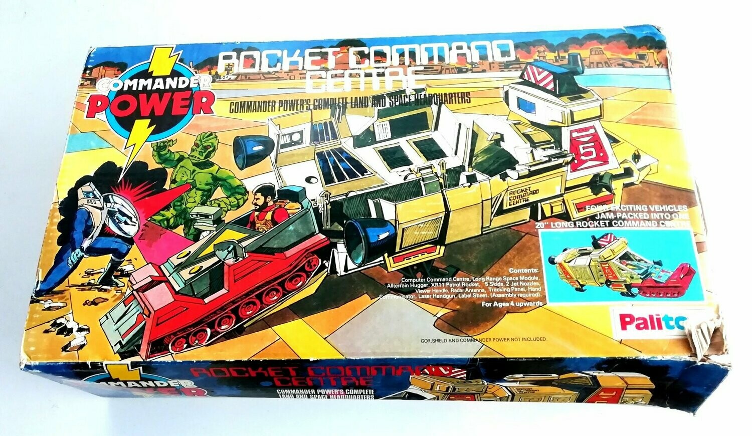 1976 G.I. Joe / Super Joe / Commander Power ~ ROCKET COMMAND CENTRE ~ Boxed