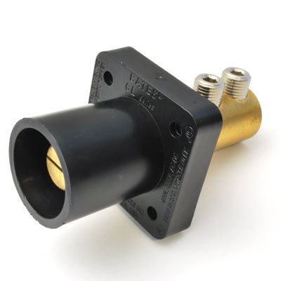 16 Series Double Set Screw Male 2/0-4/0 Panel Mount Cam Receptacle ...