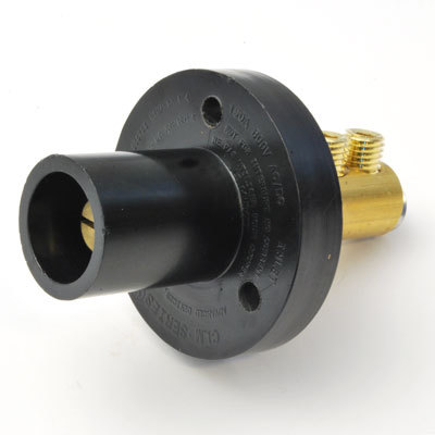 15 Series Double Set Screw Male #8-#2 Mini Cam Panel Mount Receptacle ...