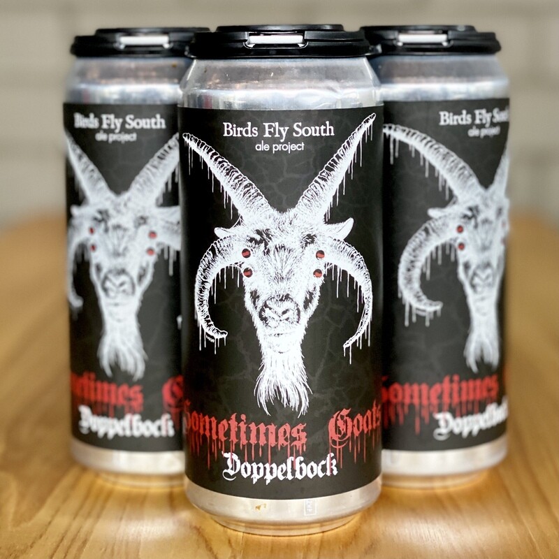 Birds Fly South Sometimes Goats Doppelbock (4pk)