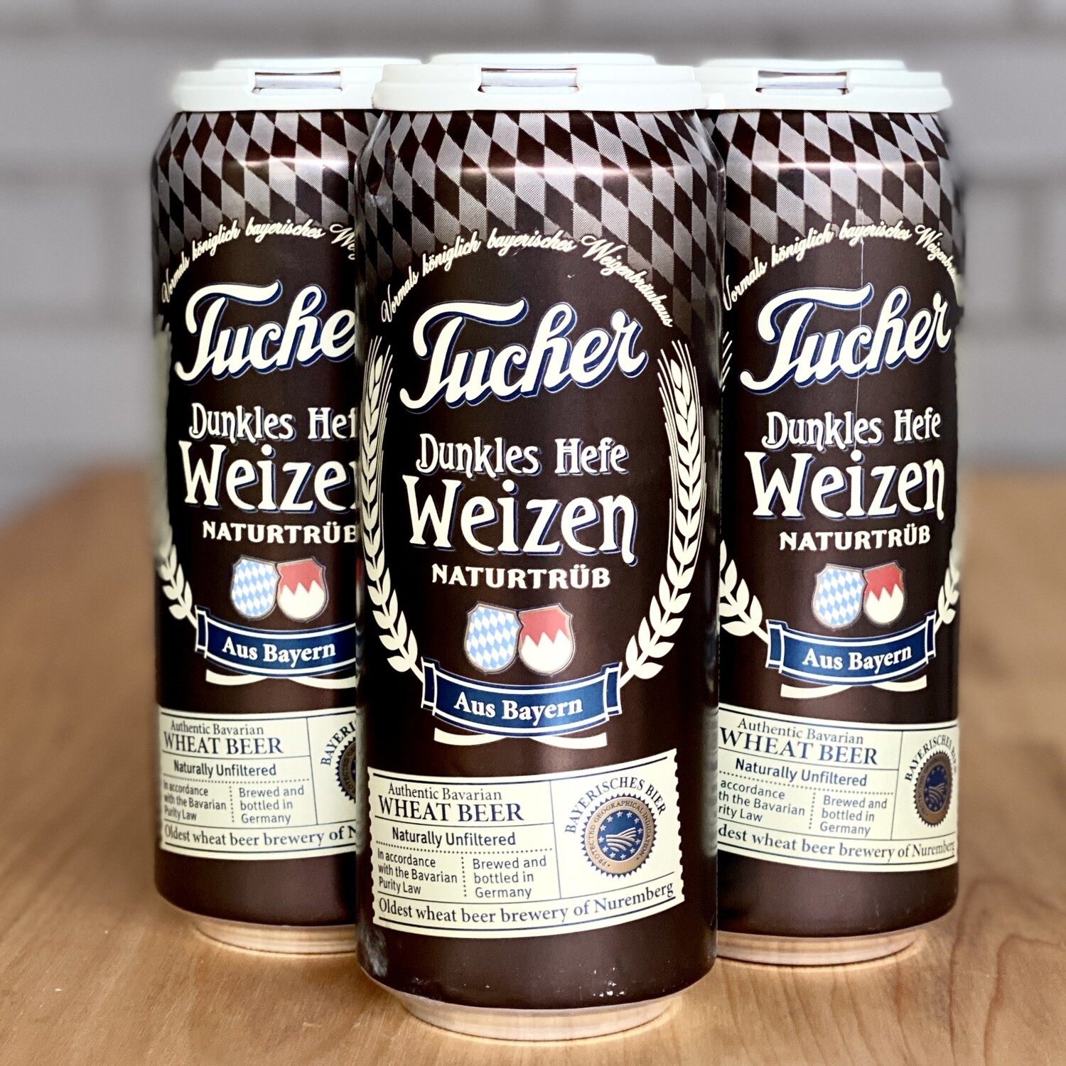Tucher Dunkles Hefe Weizen Naturtrüb (4pk)