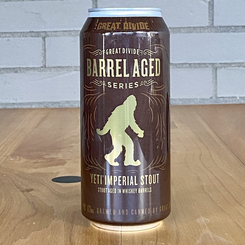 Great Divide Barrel Aged Yeti Imperial Stout (16oz Can)