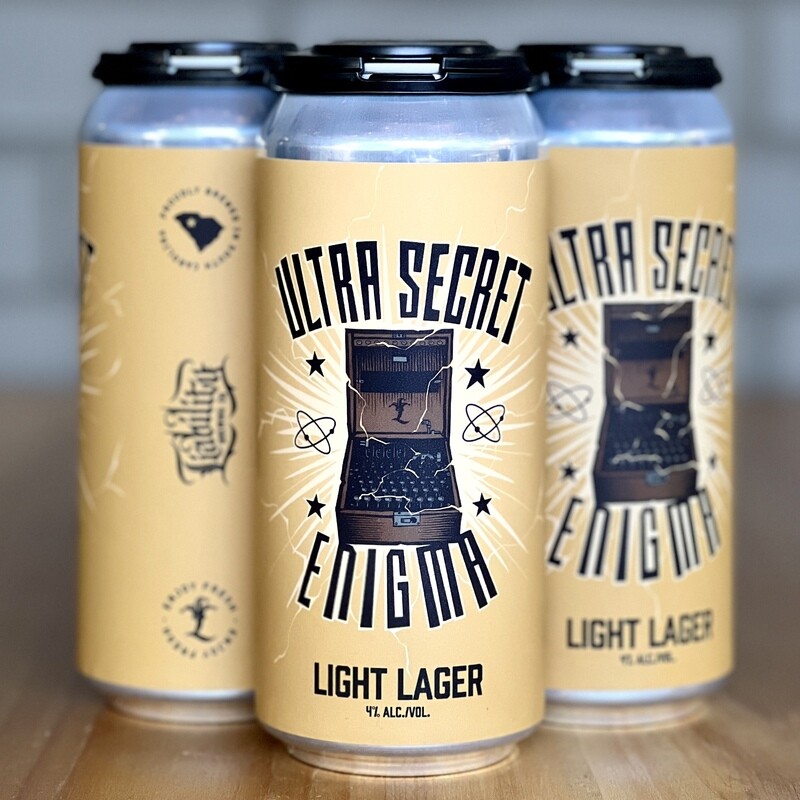 Liability Ultra Secret Enigma Light Lager (4pk)