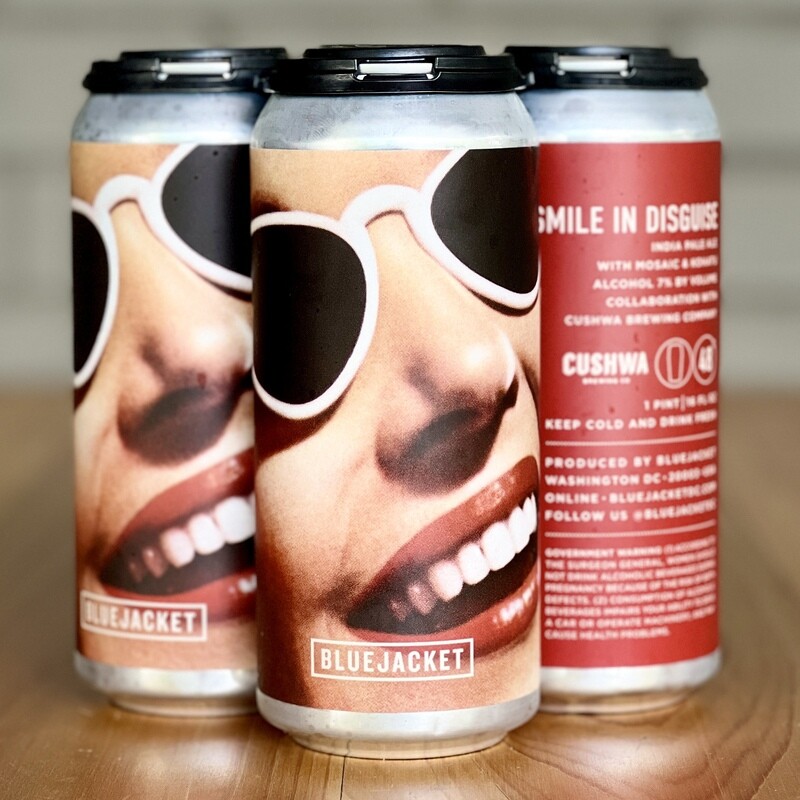 Bluejacket Smile In Disguise Hazy IPA (4PK)
