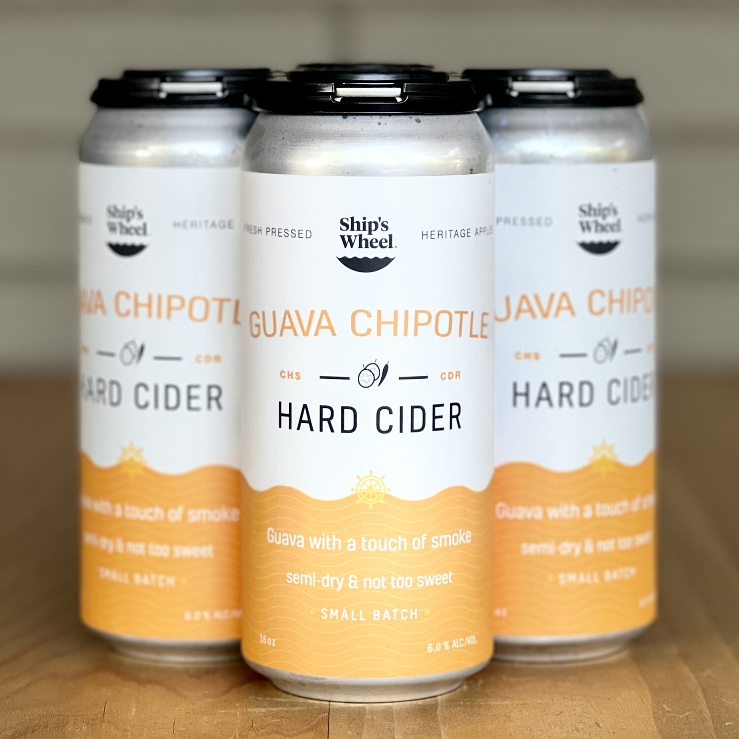 Ship's Wheel Guava Chipotle Hard Cider (4pk)
