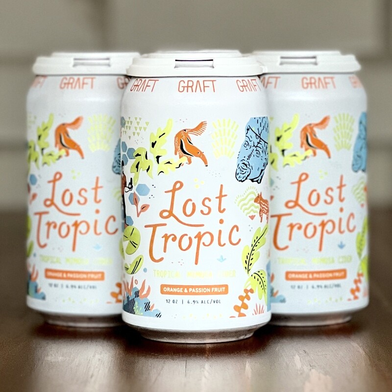 Graft Lost Tropic Mimosa Cider (4pk)