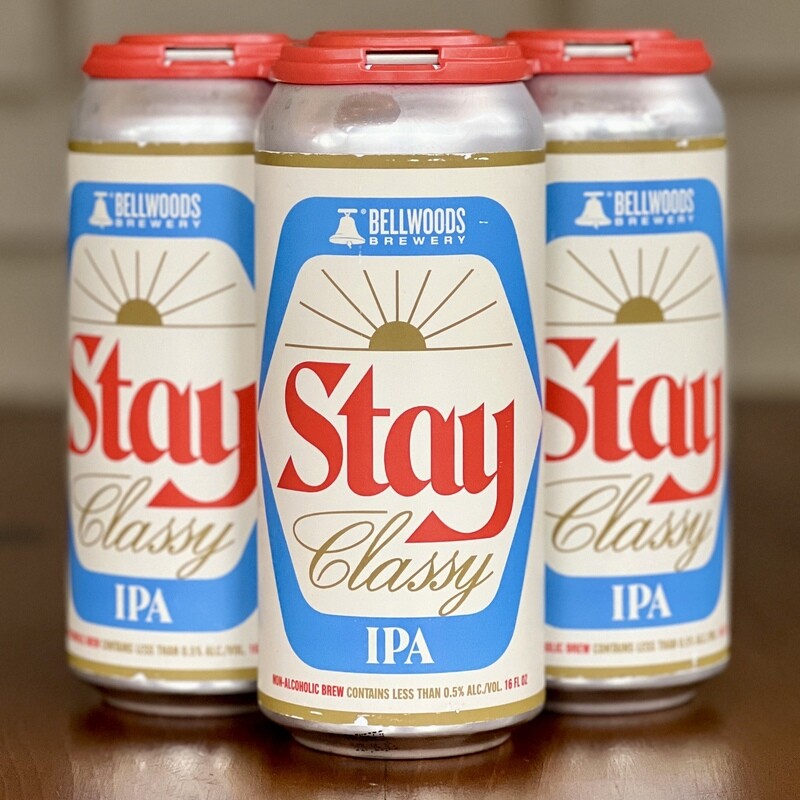 Bellwoods Stay Classy Non-Alcoholic IPA (4pk)