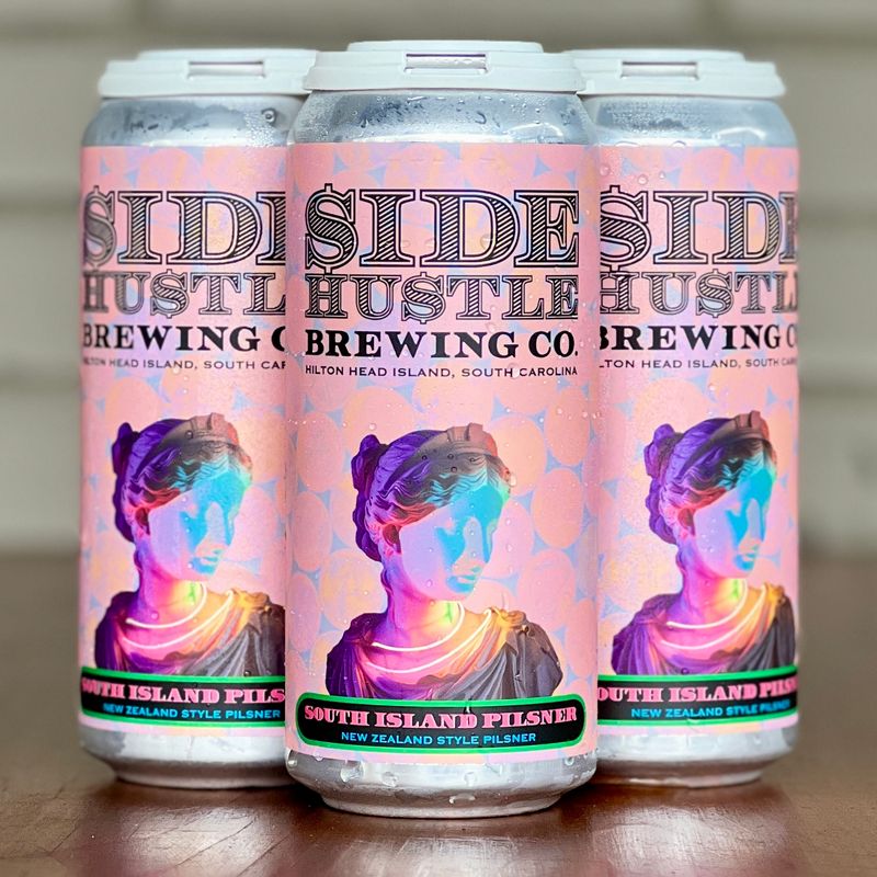 Side Hustle Brewing South Island Pilsner (4pk)