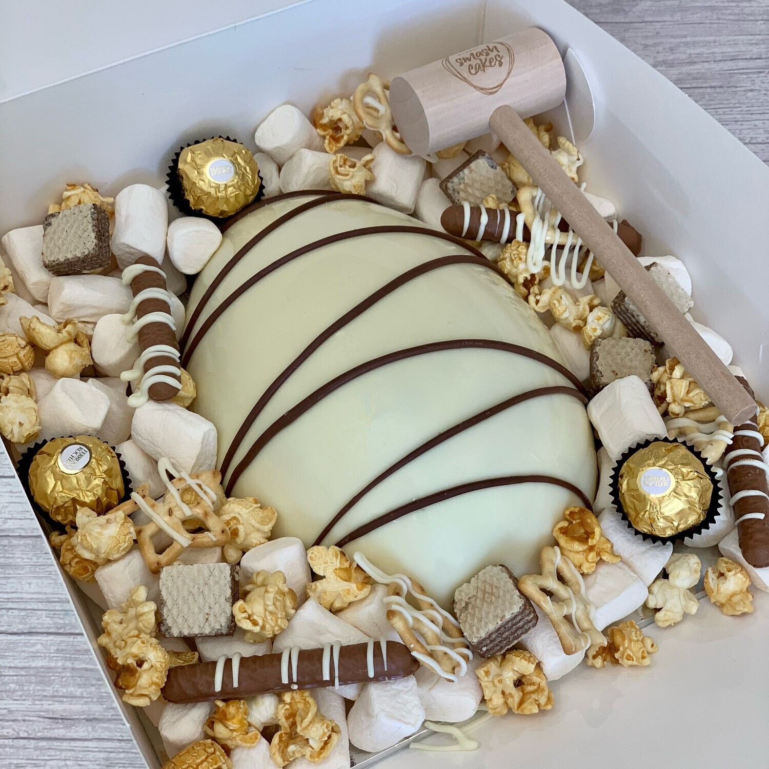 White chocolate Easter Box