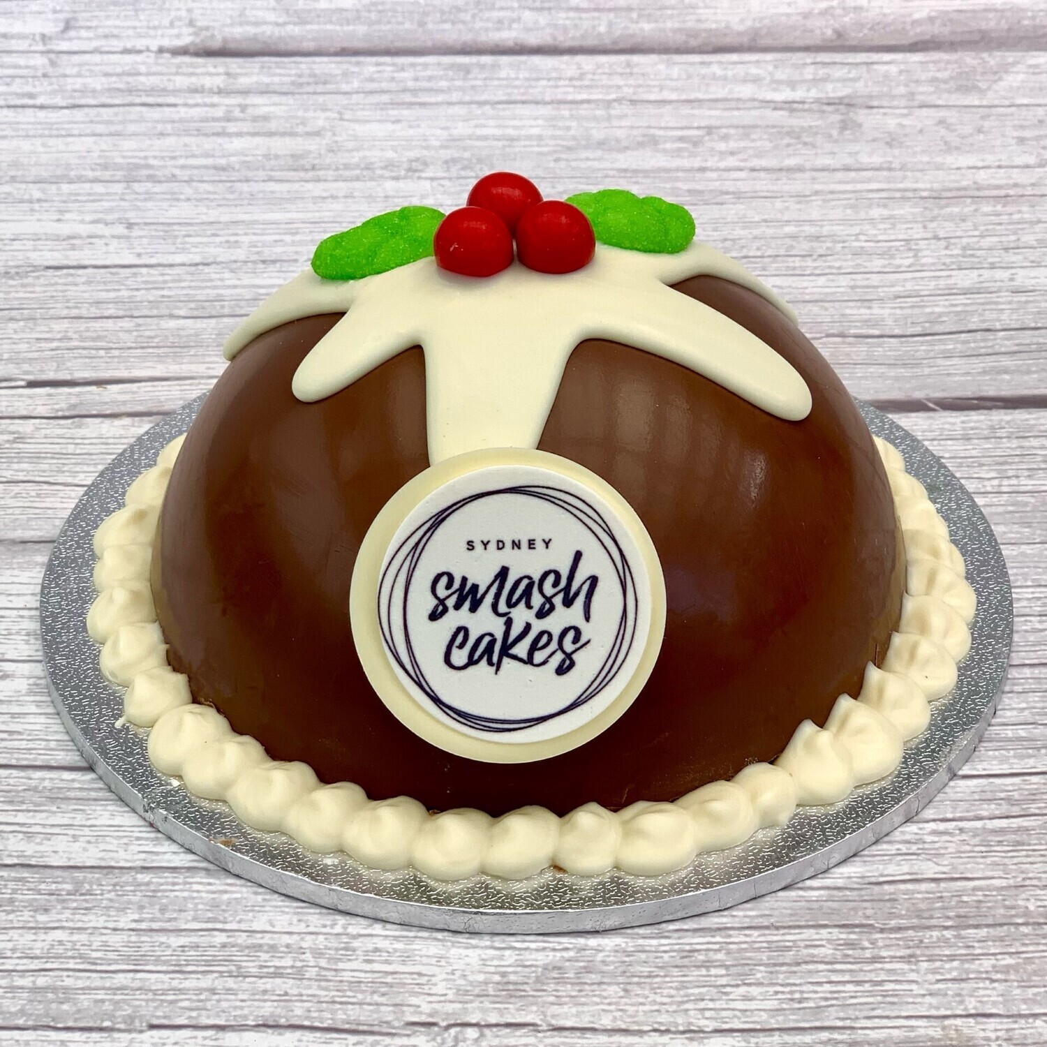 Large Branded Xmas Pudding