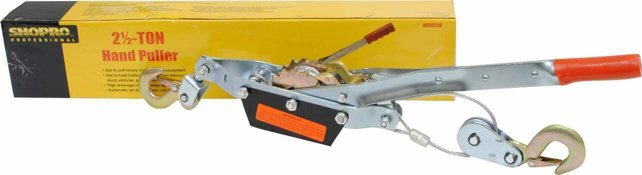HAND PULLER 2-1/2 TON