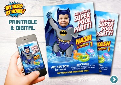 My Hero at Home, where kids are the stars of their Parties