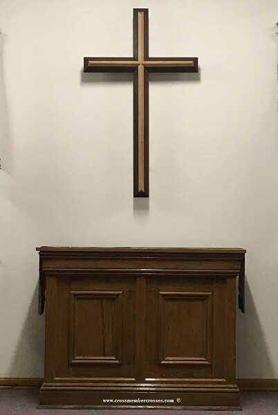 Two Layer Beveled Christian Crosses