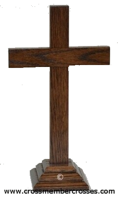Traditional Wooden Table Crosses