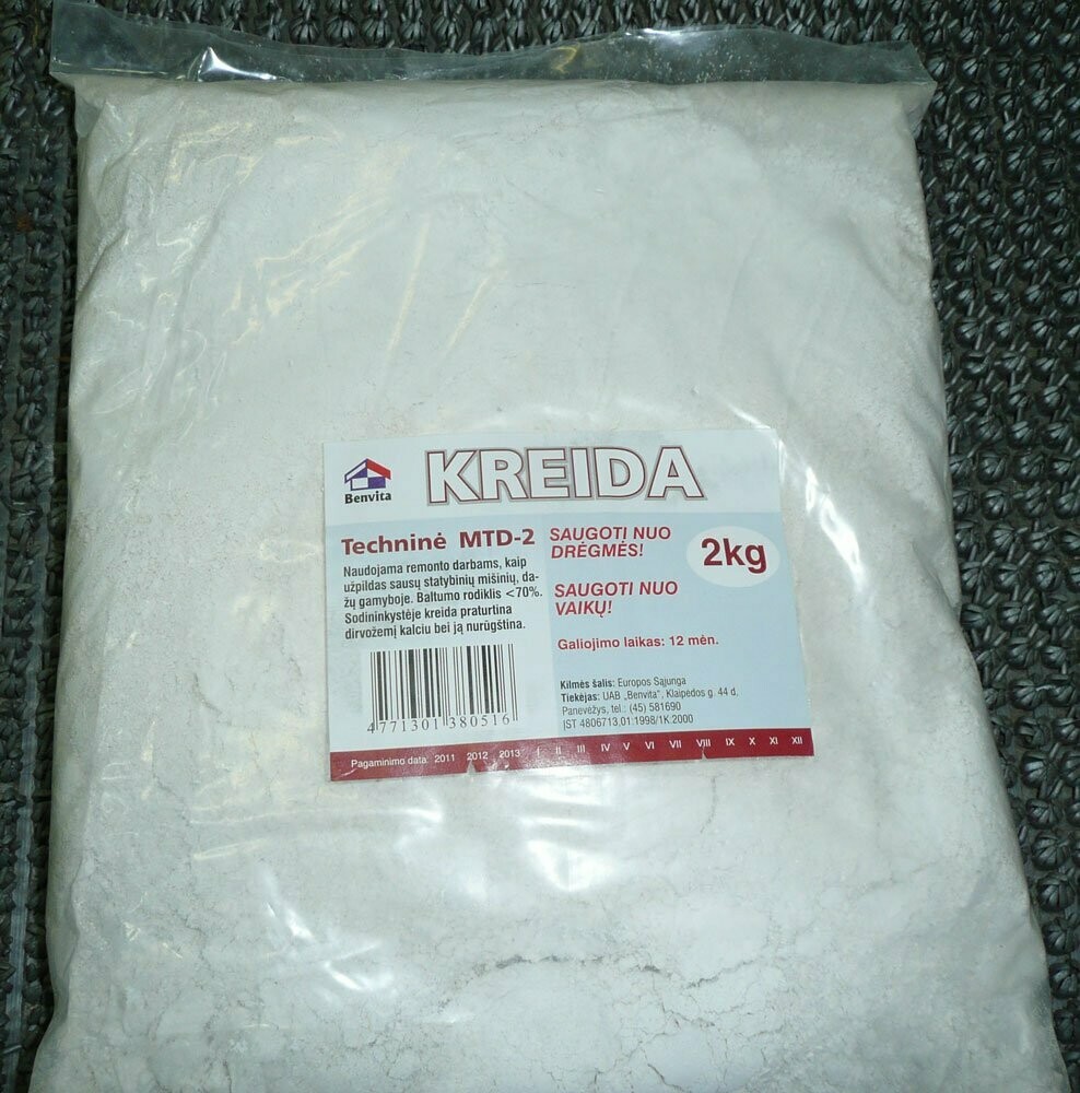 Kreida 2kg | Statybinės medžiagos