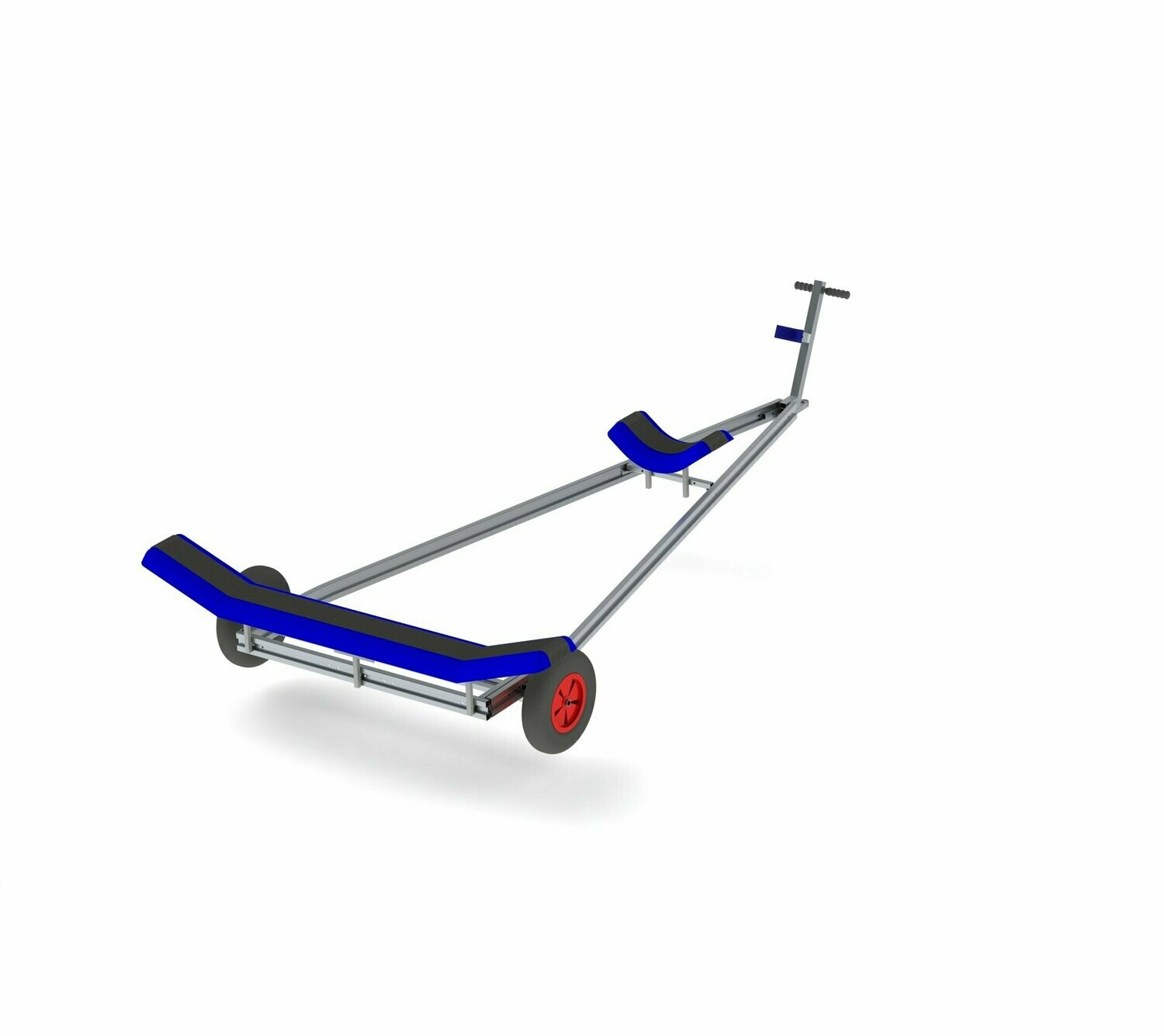 Contender Steel twin cradle trolley