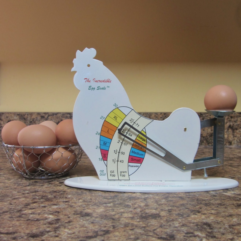 Vintage Style Egg Scale