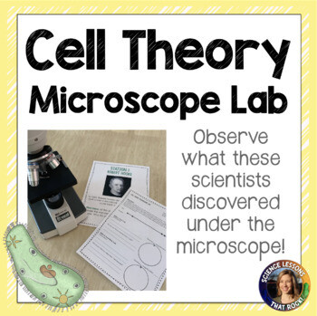 Cell Theory Microscope Stations Lab - Store - Science Lessons That Rock
