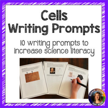 Cells Writing Prompts - Store - Science Lessons That Rock
