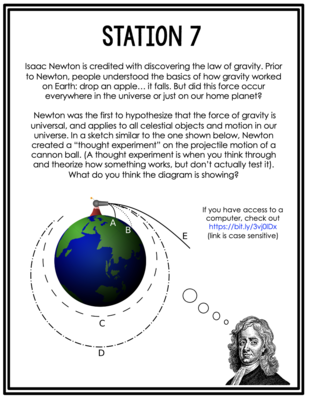 Gravity stations - Store - Science Lessons That Rock