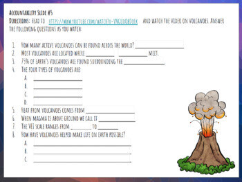 Plate Tectonics Digital Choice Board - Store - Science Lessons That Rock