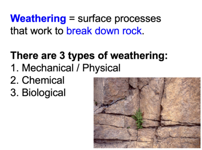 Weathering and Erosion Lesson - Store - Science Lessons That Rock