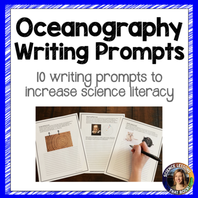 Oceanography Writing Prompts - Store - Science Lessons That Rock