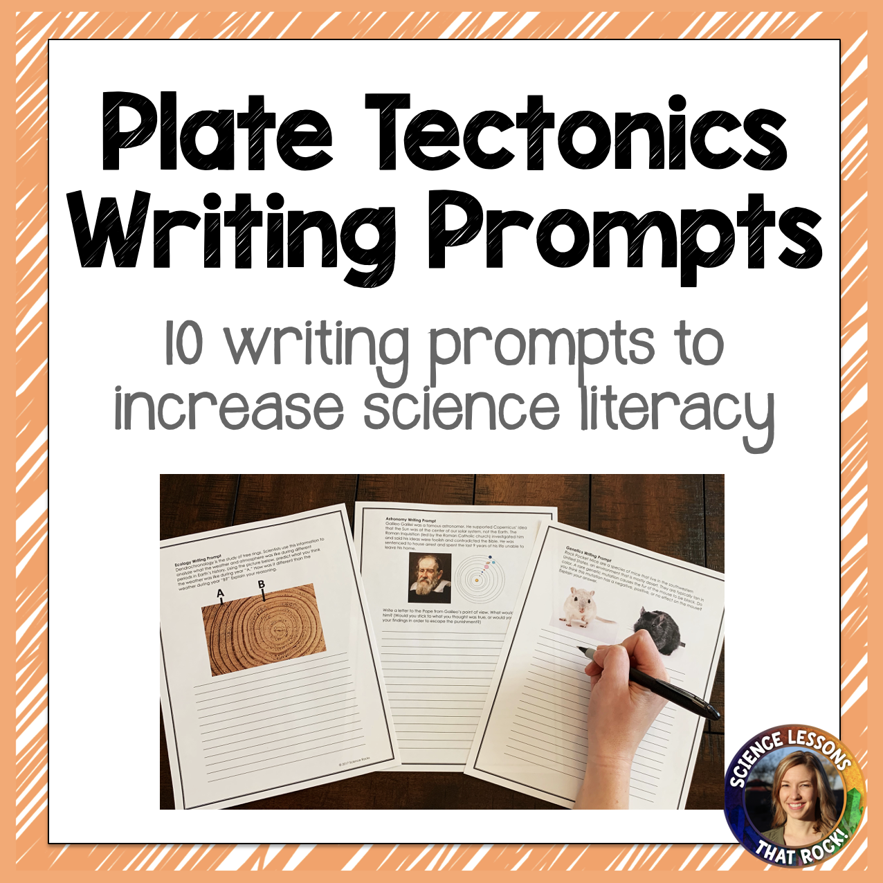Plate Tectonics Writing Prompts - Store - Science Lessons That Rock