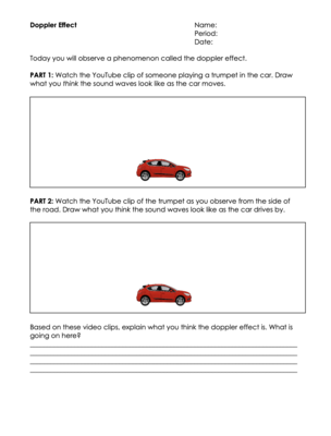 The Doppler Effect Lesson - Store - Science Lessons That Rock