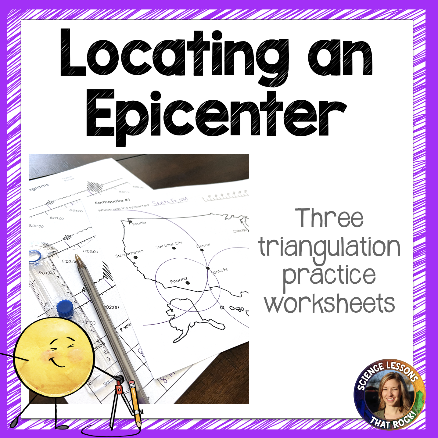 Finding an Epicenter Earthquake Triangulation - Store - Science Lessons ...