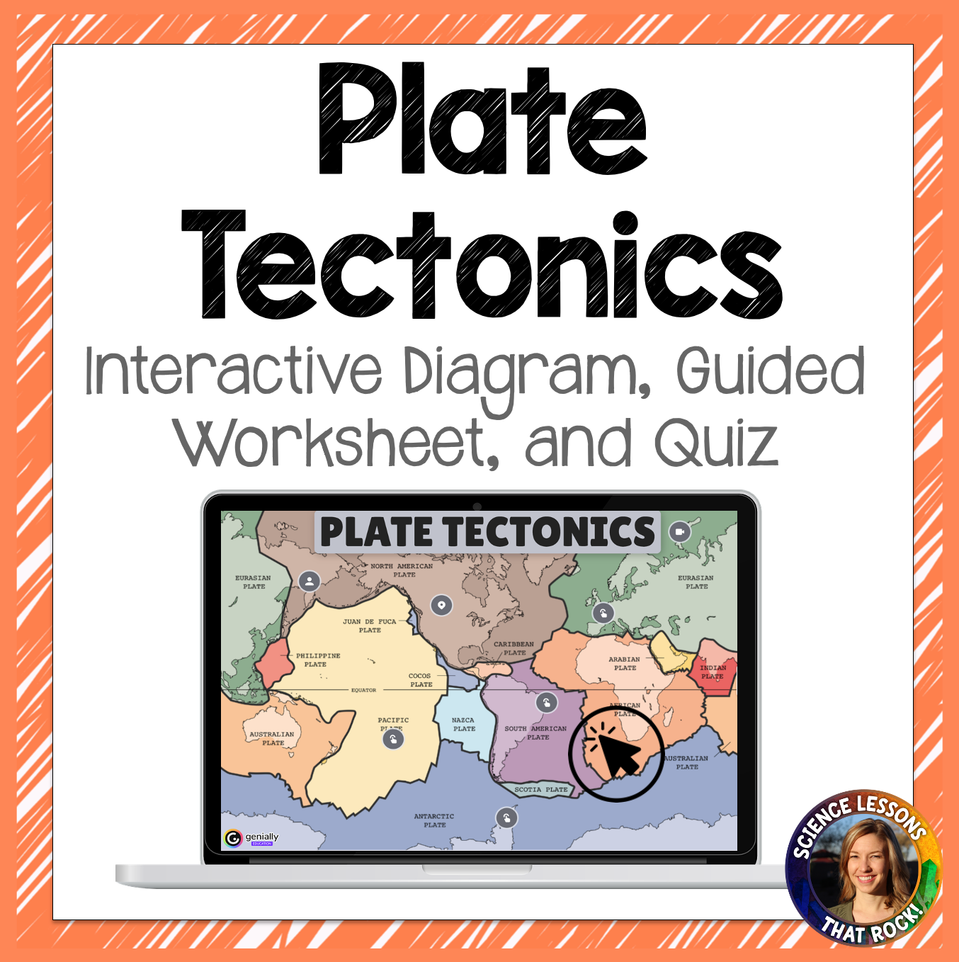 Plate Tectonics Interactive Diagram - Store - Science Lessons That Rock