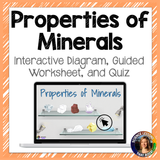 Properties of Minerals Webquest Interactive Diagram Activity - Store ...
