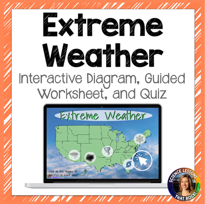 Extreme Weather Webquest Interactive Diagram Activity - Store - Science ...
