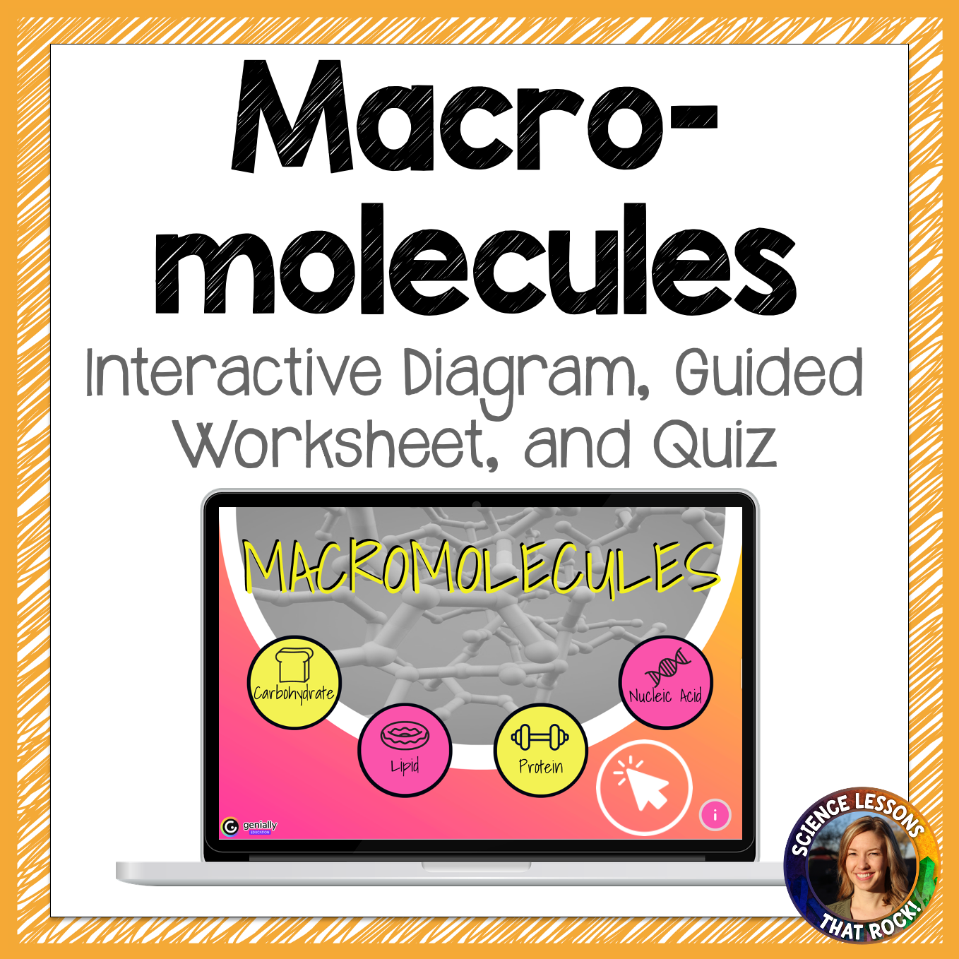 Macromolecules Biomolecules Interactive Diagram - Store - Science ...
