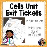 Cells Exit Tickets - Store - Science Lessons That Rock