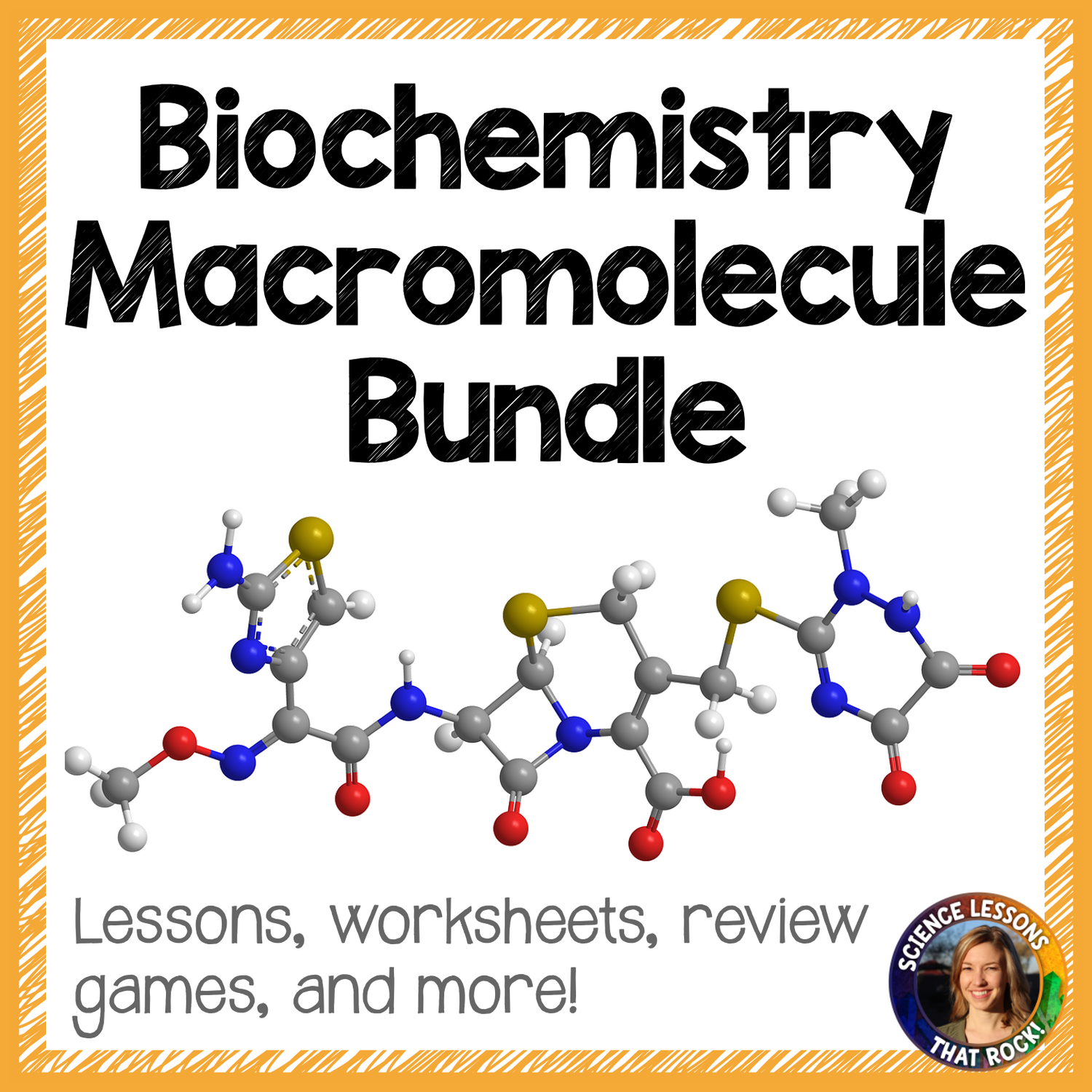 Biochemistry and Marcomolecule Bundle - Store - Science Lessons That Rock