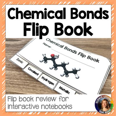 Chemical Bonds Flip Book - Store - Science Lessons That Rock