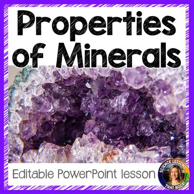 Properties of Minerals Lesson - Store - Science Lessons That Rock