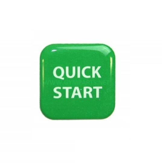 PRECOR D-PAD QUICK START BUTTON DECAL