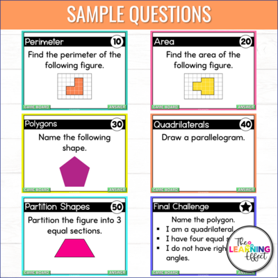 3rd Grade Math Spiral Review #1-3 Game Shows | End of Year Test Prep ...