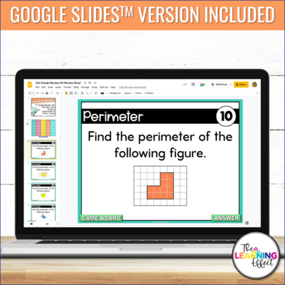 3rd Grade Math Spiral Review #1-3 Game Shows | End of Year Test Prep ...