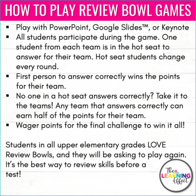Figurative Language Game Show | ELA Review Test Prep Activity