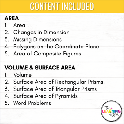 6th Grade Math Geometry Game Shows | Test Prep